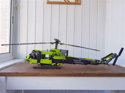 Lego Moc Bell Uh 1 Iroquois Huey By Tonych Rebrickable Build With Lego