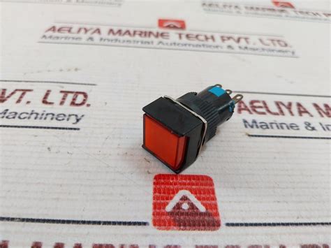 Laptron Sdl16 11f Red Pushbutton Switch Aeliya Marine