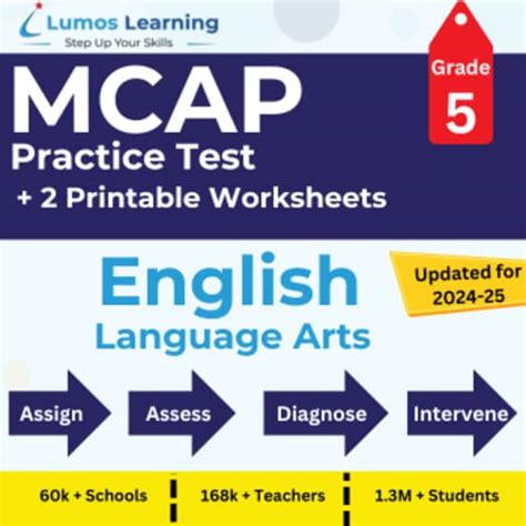 Online Mcap Practice Tests Worksheets Grade 5 Ela Mcap Test Prep