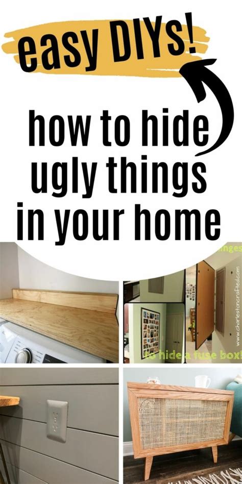 How To Hide The Ugly Things In Your Home