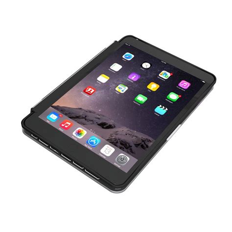 Zagg Slim Book Ipad Mini 4 Keyboard Case Black