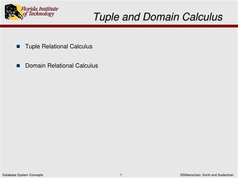 Ppt Tuple And Domain Calculus Powerpoint Presentation Free Download Id 4248975