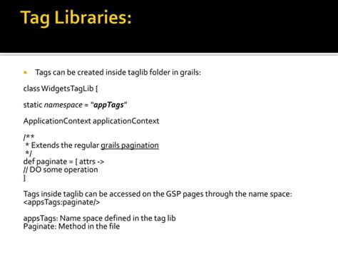 Grails Basics Part Ppt
