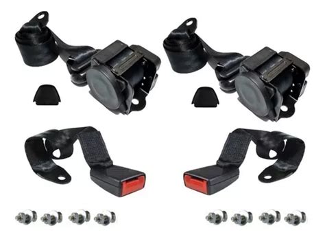 Kit De Cintos Traseiros Gol Bola 2 Portas G1 G2 G3 G4 G5 Bx