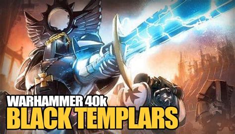 New 40k Black Templars Sword Brethren Upgrade Kits