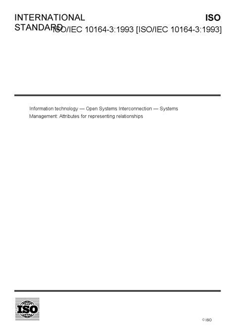 ISO IEC 10164 3 1993