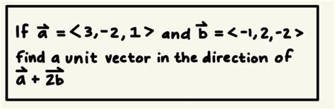 solved if vec a 3 2 1 ﻿and vec b 1 2 2 find a