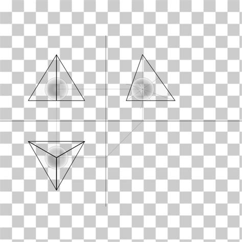 Svg Tetrahedron Sphere Inside Tetraeder Innenkugel Nohat Free