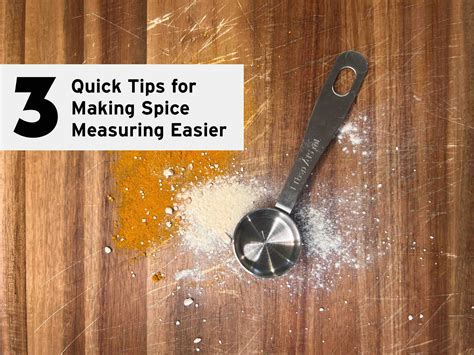 3 Quick Tips For Making Spice Measuring Easier Pynch Kitchen