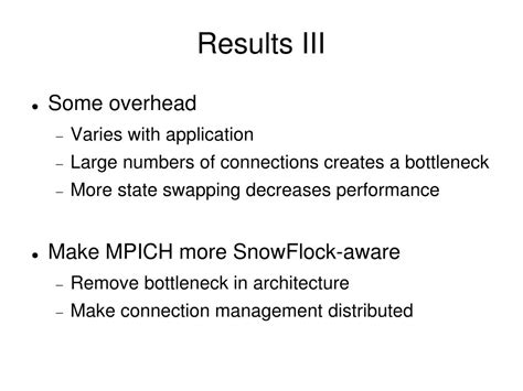 Ppt Adding The Easy Button To The Cloud With Snowflock And Mpi
