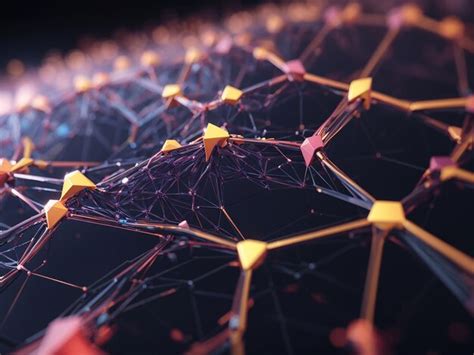 Premium Ai Image 3d Render Of A Network Communications Background