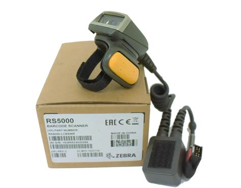Rs5000 Lcbswr Genuine Zebra Corded Ring Barcode Scanner