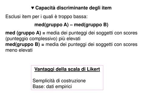 Ppt Scala Di Thurstone Misurare Latteggiamento Powerpoint