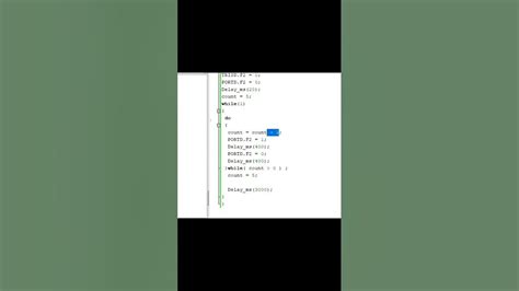 Dowhile Loop In Mikroc Using C In Just 60 Seconds Youtube
