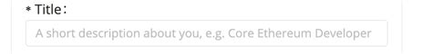 Grants Signup Form References Ethereum · Issue 49 · Stacksgovstacks