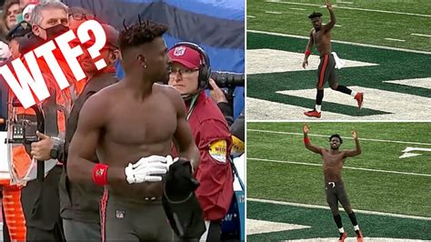Antonio Brown Has A Meltdown Rips Jersey Off Walks Off Field
