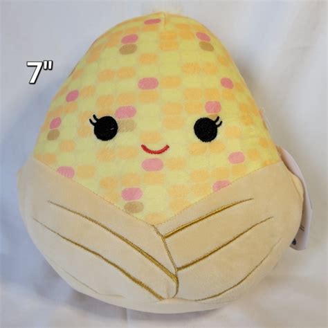Squishmallows Toys Nwt 7 Cornelias The Speckled Corn On The Cob