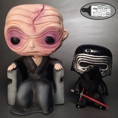 Supreme Leader Snoke Custom Funko Pop From Star Wars The Force Awakens