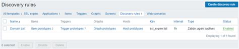 Zabbix — срок действия Ssl сертификата 2 Internet