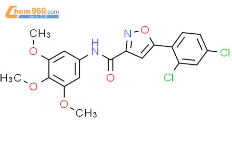 842961 83 5 5 2 4 Dichloro Phenyl Isoxazole 3 Carboxylic Acid 3 4 5