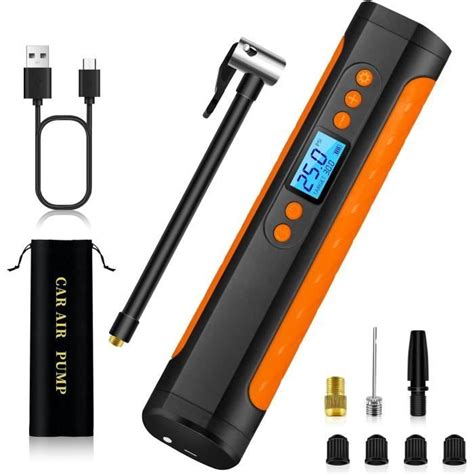 LoyalaEU Compresseur à Air Portatif 150PSI 6000mAh Gonfleur Pneus