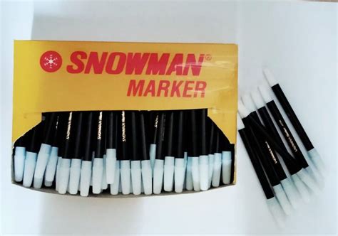 Spidol Marker Snowman Merah