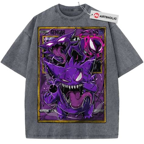 Gengar Shirt Pokemon Shirt Anime Shirt Vintage Tee Artsholic Fan