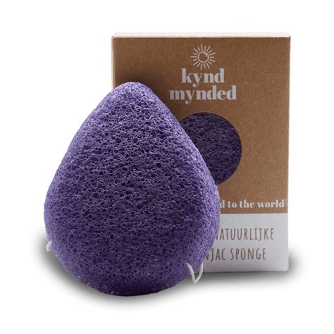 Kalmerende Konjac Sponge Lavendel Kynd Mynded