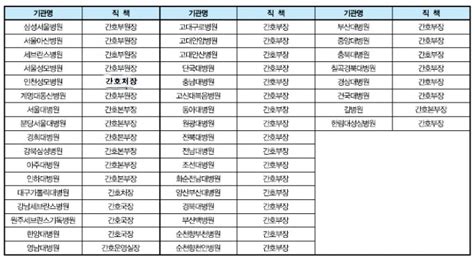 간호사 직급 상승 직함의 변화 네이버 블로그
