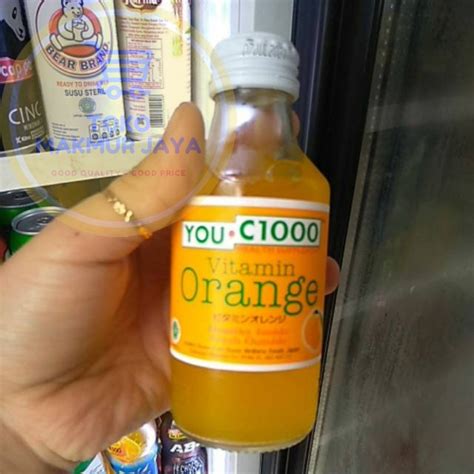 Jual You C 1000 Jeruk Botol 140ml Shopee Indonesia