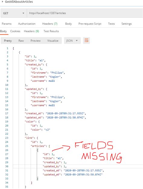 Missing Fields In Api Response When Using Relations In Components · Issue 8078 · Strapistrapi