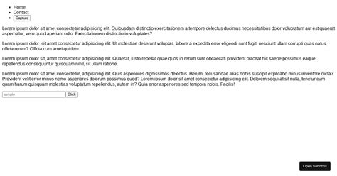 React Screen Capture Forked Codesandbox