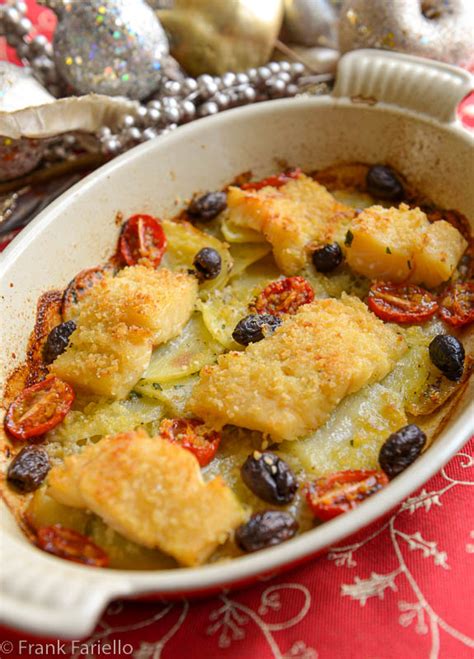 Baccalà Al Forno Con Patate Oven Roasted Salt Cod With Potatoes