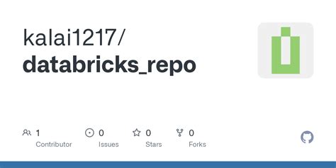 Github Kalai1217databricksrepo