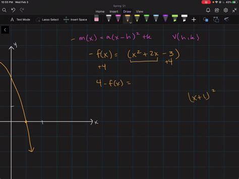 SOLVED:Use a graphing utility to graph the quadratic function. Identify the vertex and x ...