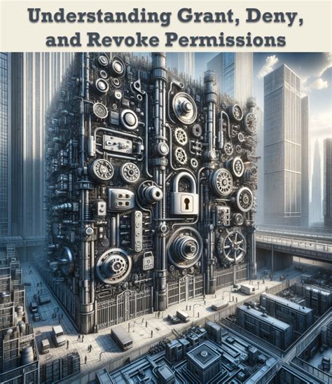 SQL SERVER Understanding Grant Deny And Revoke Permissions SQL