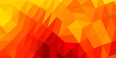 Dark Orange Vector Abstract Triangle Background 2625588 Vector Art At Vecteezy