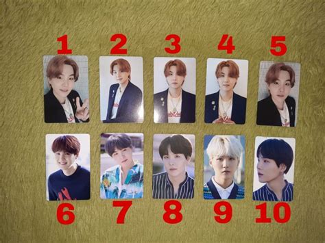 Official Bts Dicon 101 Photocards Yoongisuga Lazada Ph