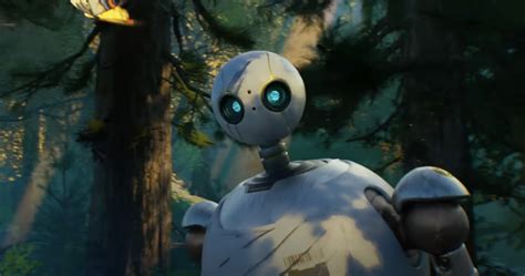 ‘the Wild Robot Trailer Lupita Nyongo Voices A Lonely Robot Who