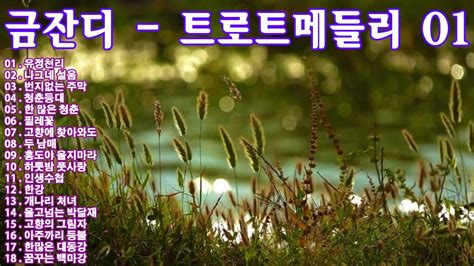 옛 추억 가득한 노래 모음 금잔디 불멸의명곡🌼 금잔디 노래 모음 01 Youtube