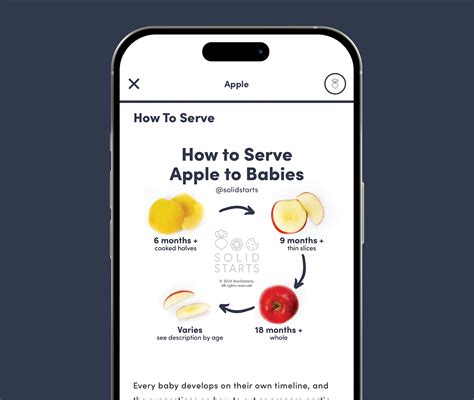 The Solid Starts App Solid Starts And First Foods Database