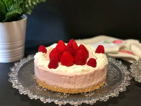 Tarta De Nata Crema De Leche Y Fresas Cocina