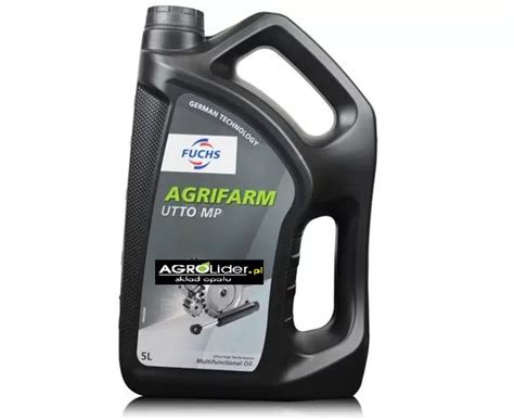 Olej przekładniowo hydrauliczny Fuchs Agrifarm UTTO MP litrów AGROLIDER Skład Opału