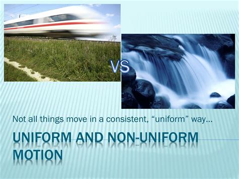 PPT Uniform And Non Uniform Motion PowerPoint Presentation Free Download ID