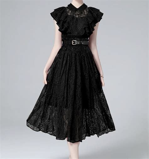 Wednesday Raven Dance Black Dress Wednesday Costume Etsy Canada