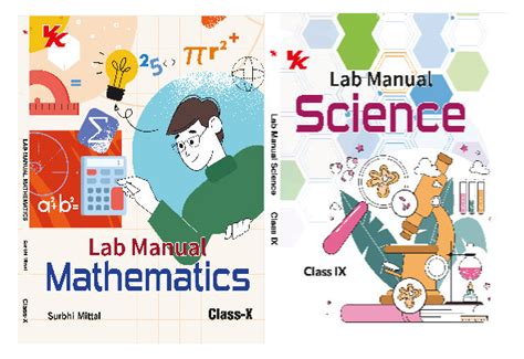 Lab Manual Mathematics Science Hb With Worksheet Set Of 2 Books