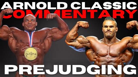 ARNOLD CLASSIC 2023 LIVE COMMENTARY PREJUDGING Bodybuilding YouTube