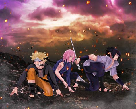 Naruto Team 7 Shippuden