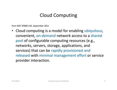 Cloud Computing Reference Architecture From Nist And Ibm Pdf