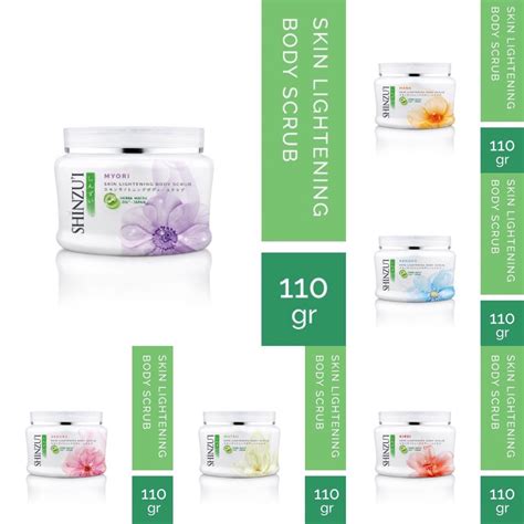 Jual Shinzui Body Scrub 110 G Fdn Shopee Indonesia